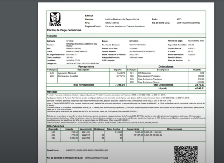 Imprimir el tarjetón de pago IMSS
