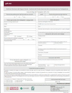 Cómo darse de baja del IMSS