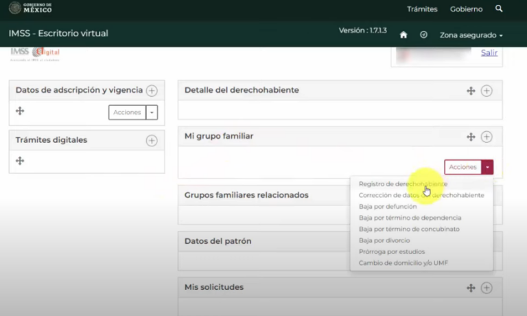 Alta en el IMSS